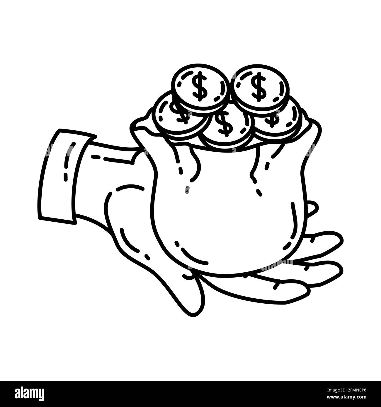 Employee benefits icon set Stock Vector Images - Alamy