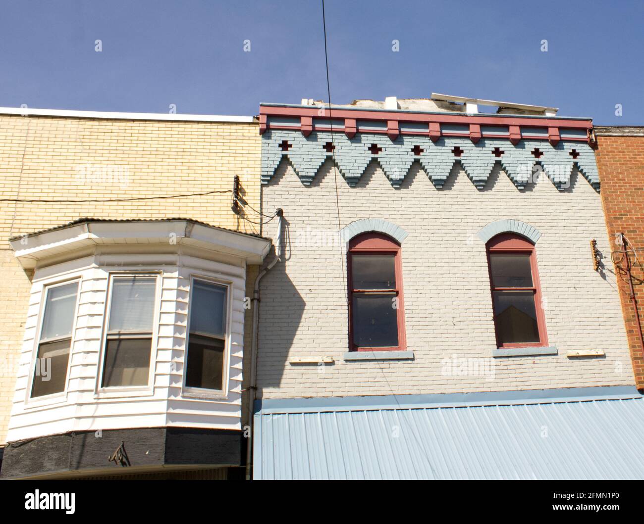 Small town america buildings hi-res stock photography and images - Alamy