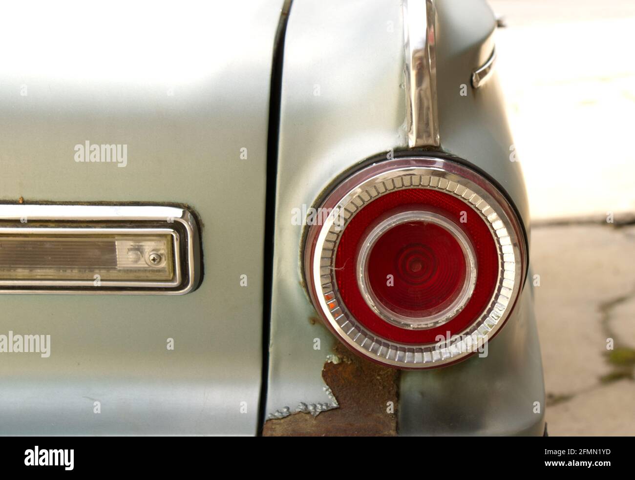 American classic car rear light hi-res stock photography and images - Alamy
