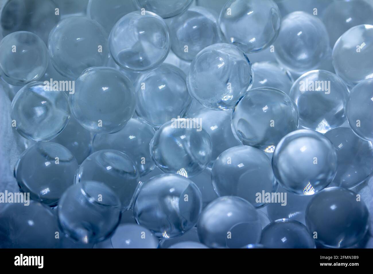 Macro abstract texture background of super absorbent polymer water gel ...