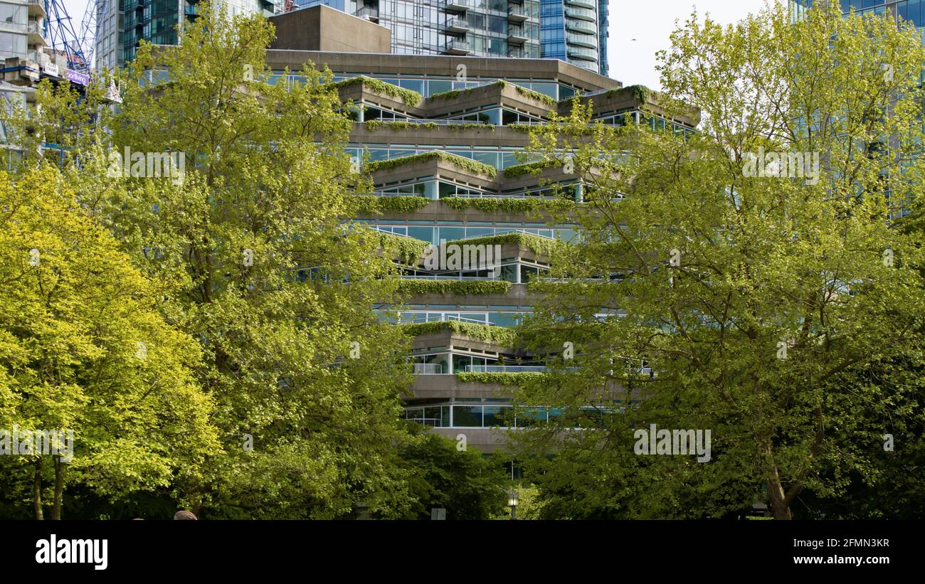 Green city apartment building - Vancouver Canada Stock Photo - Alamy