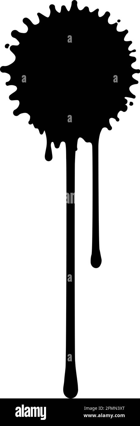 Paint splatter shape illustration Stock Vector Image & Art - Alamy