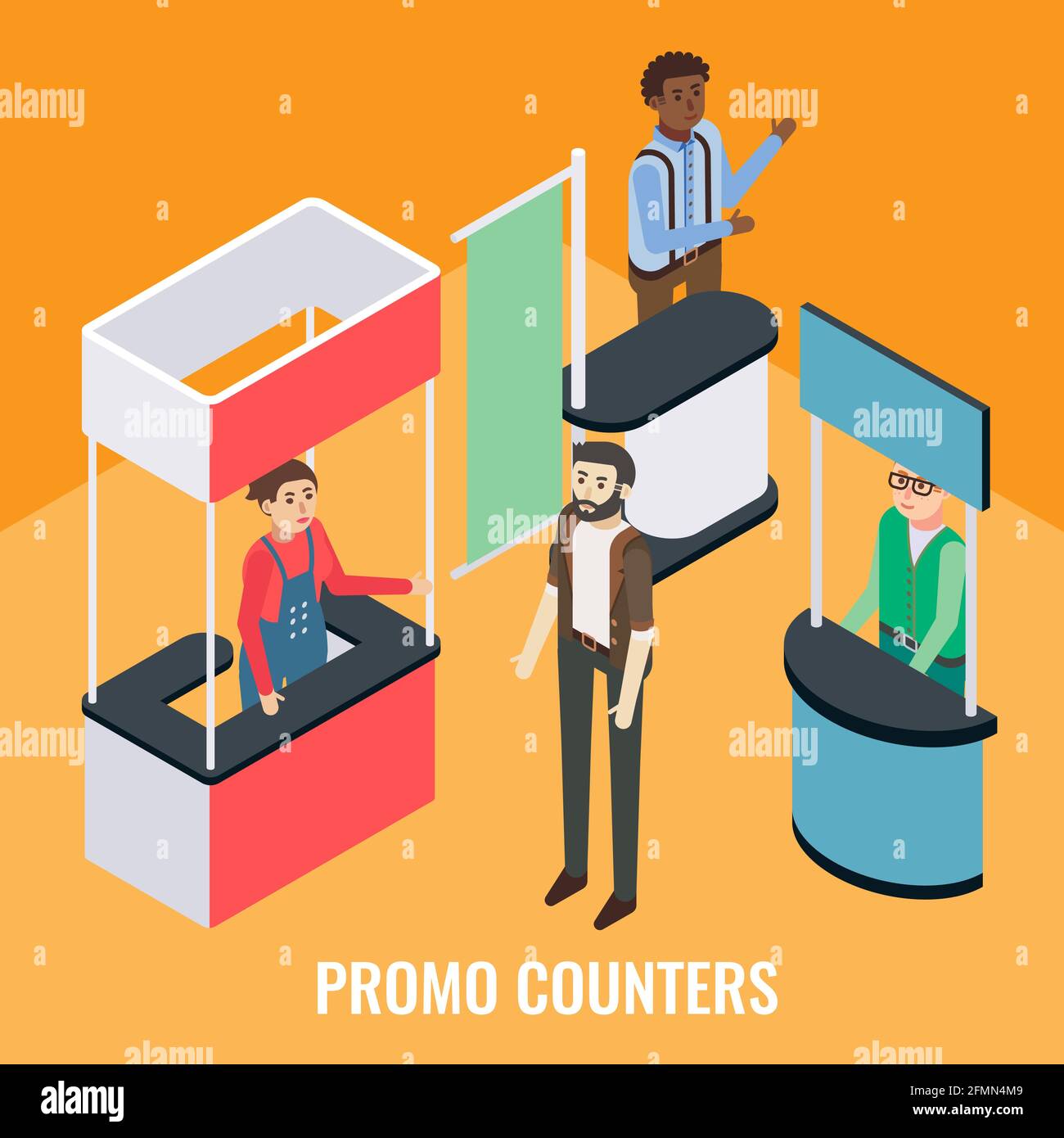 Demonstration area Stock Vector Images - Alamy