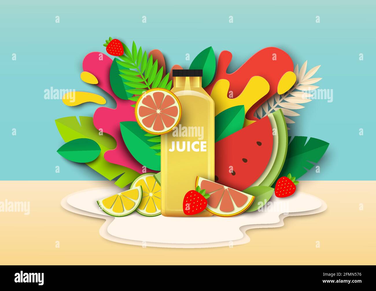 Lime cut smoothie splash Stock Vector Images - Alamy
