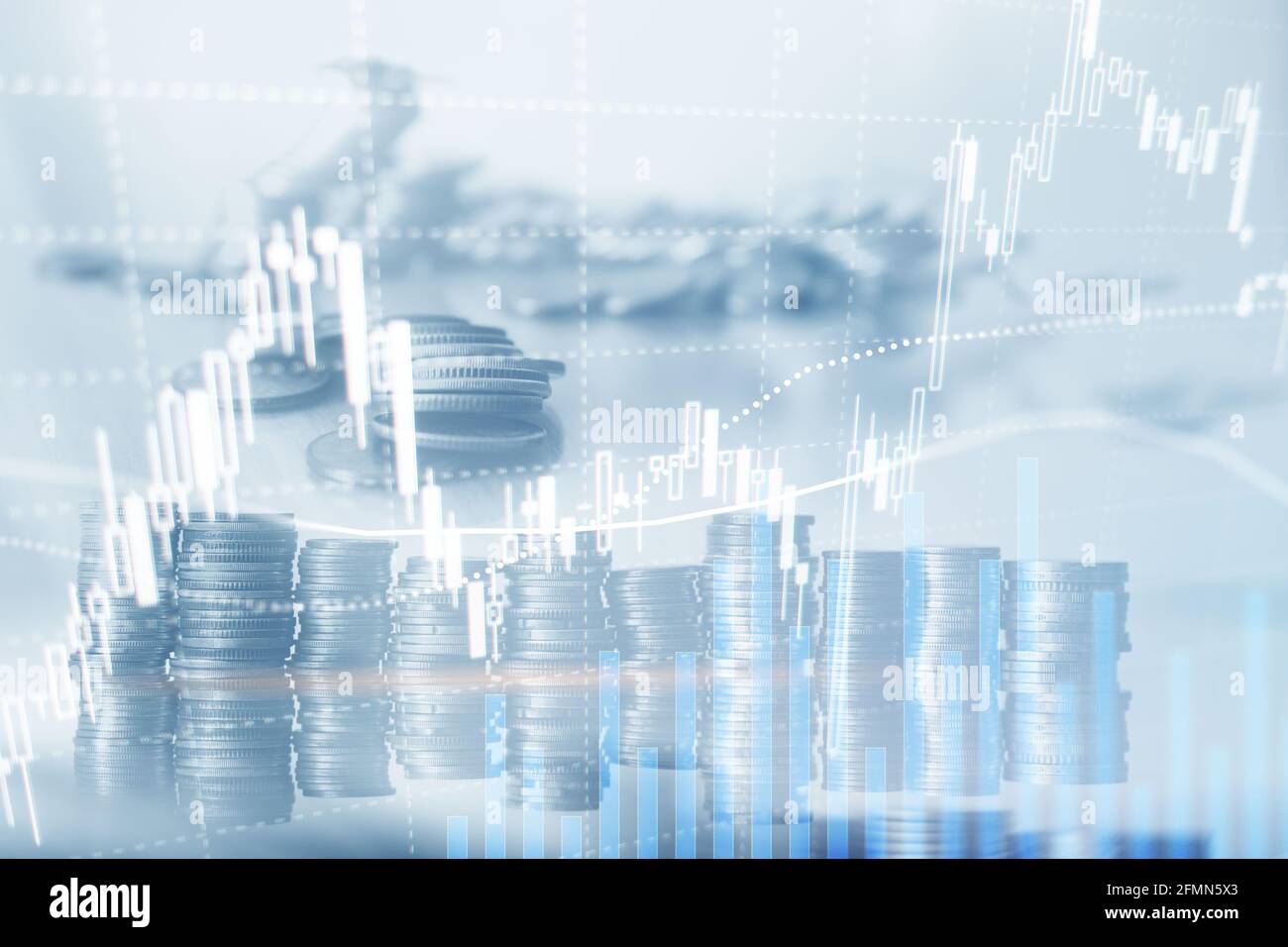 Abstract office background. Young traders Stock Photo - Alamy