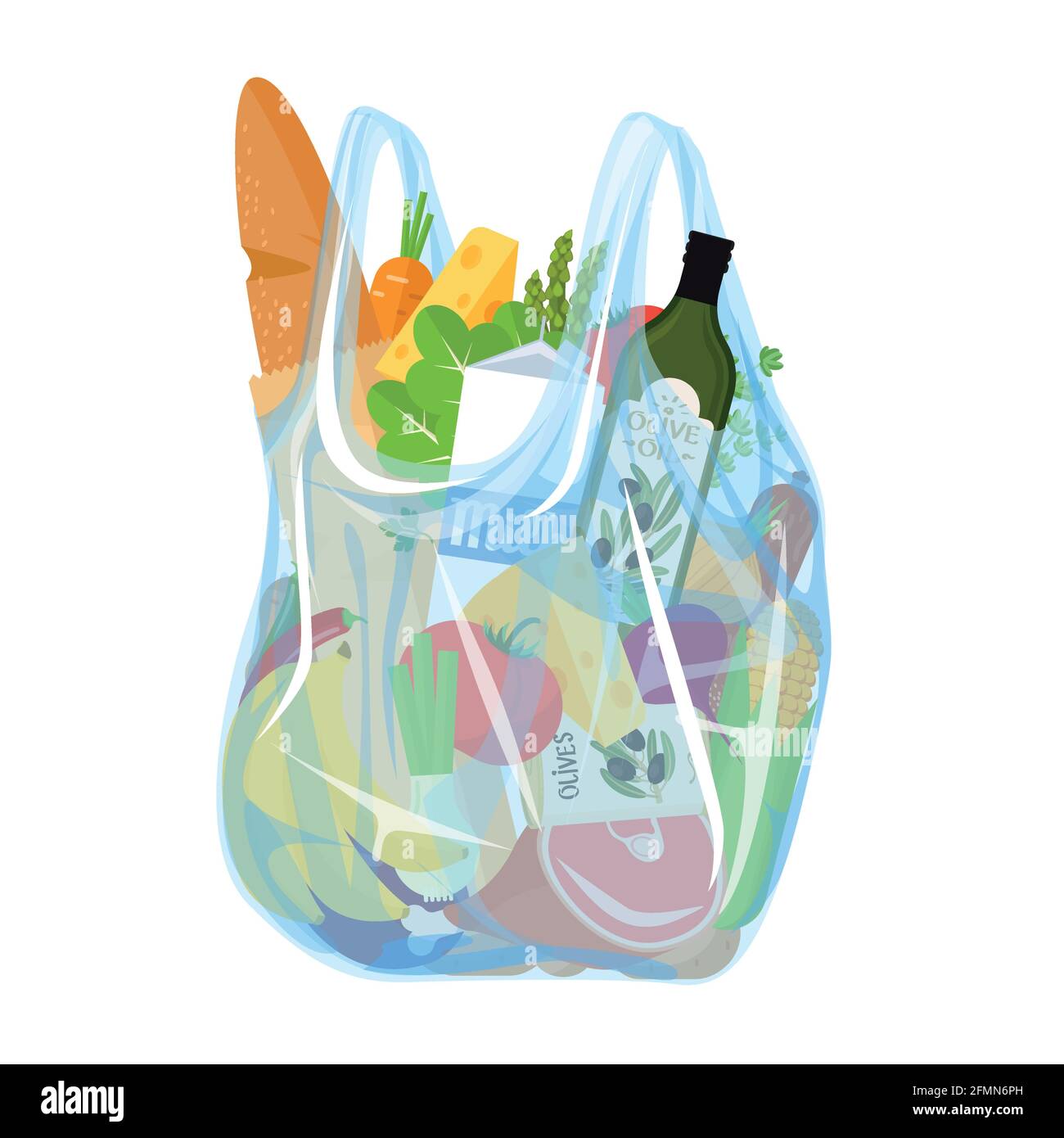 Grocery meat Stock Vector Images - Alamy