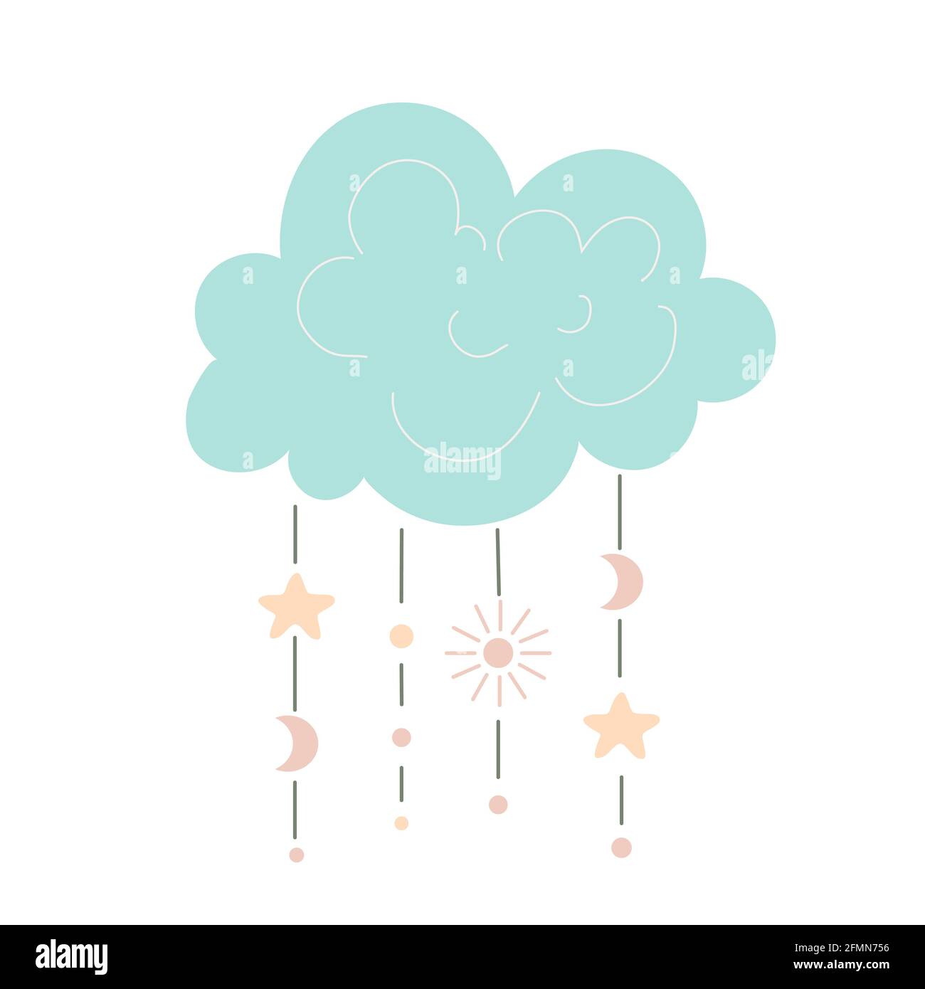 Sun turquoise Stock Vector Images - Alamy