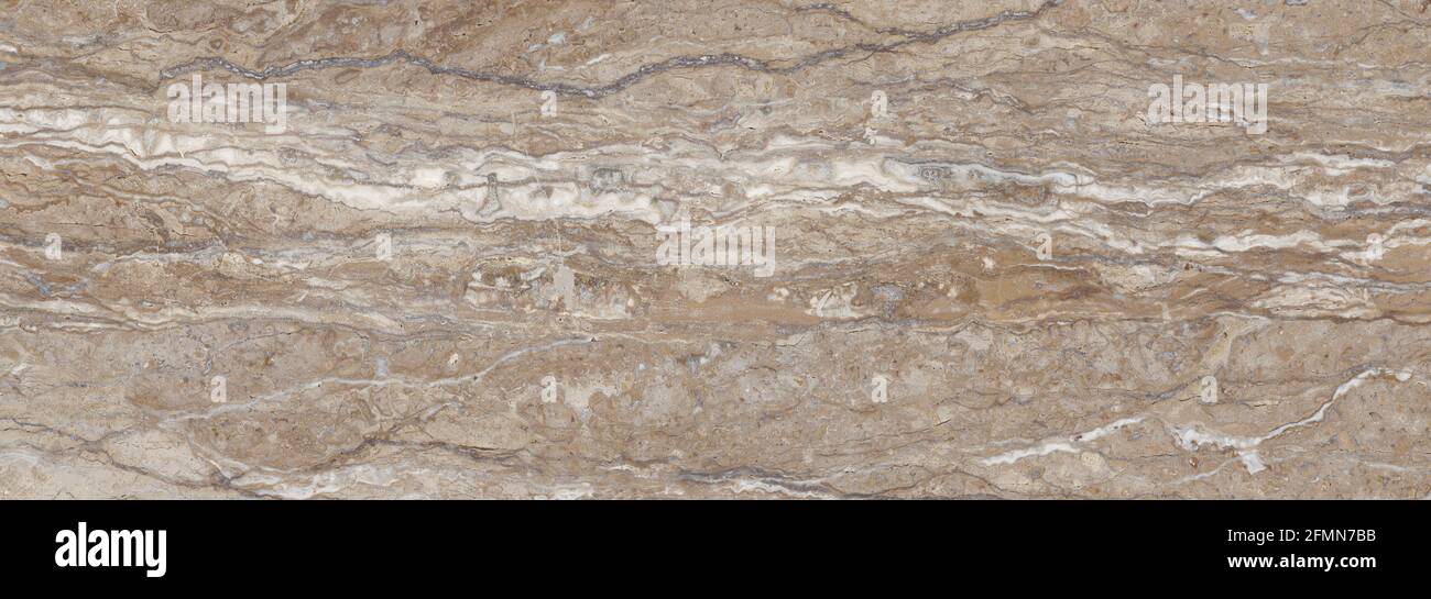 brown color travertine marble design with natural texture surface Stock ...