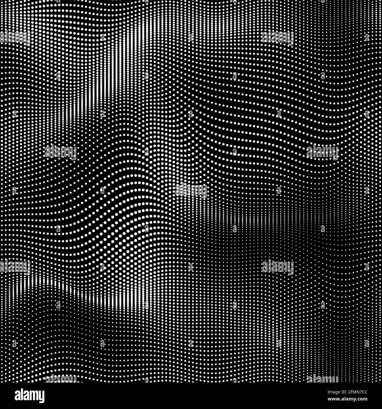 Seamless wavy array of dots pattern for print or digital use Stock ...