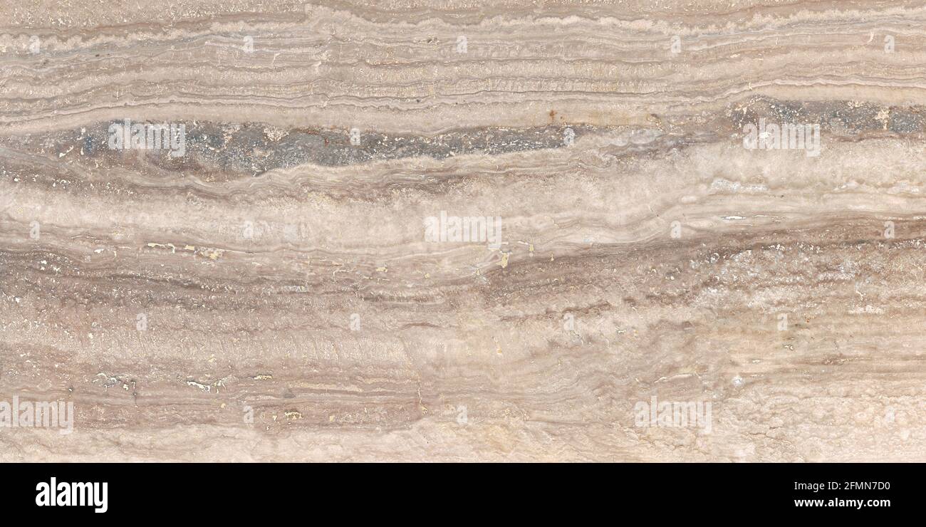 beige color travertine marble design with natural veins use for wall ...