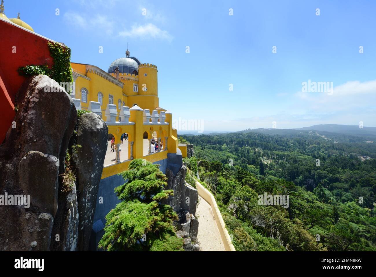 The beautiful Pena palace in Sintra, Portugal Stock Photo - Alamy