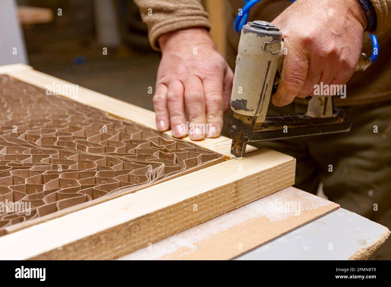 Using a stapler hi-res stock photography and images - Alamy