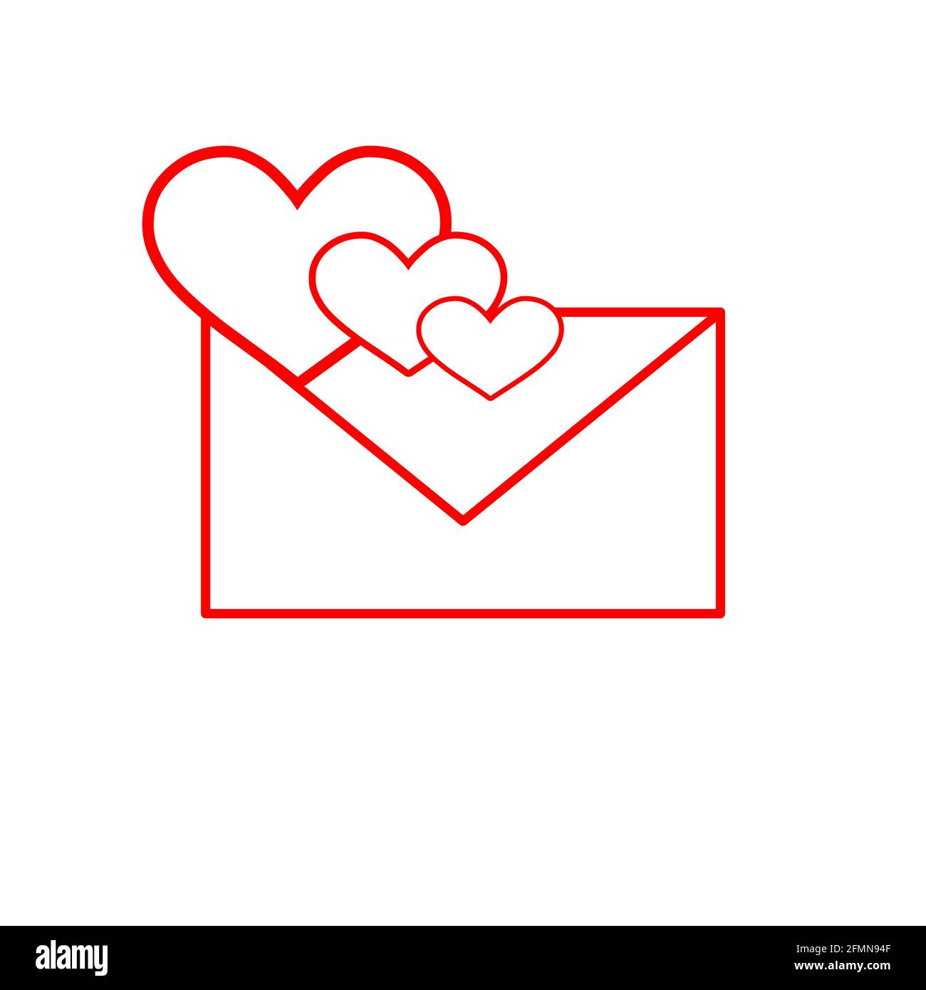 Top view pink greeting Stock Vector Images - Alamy