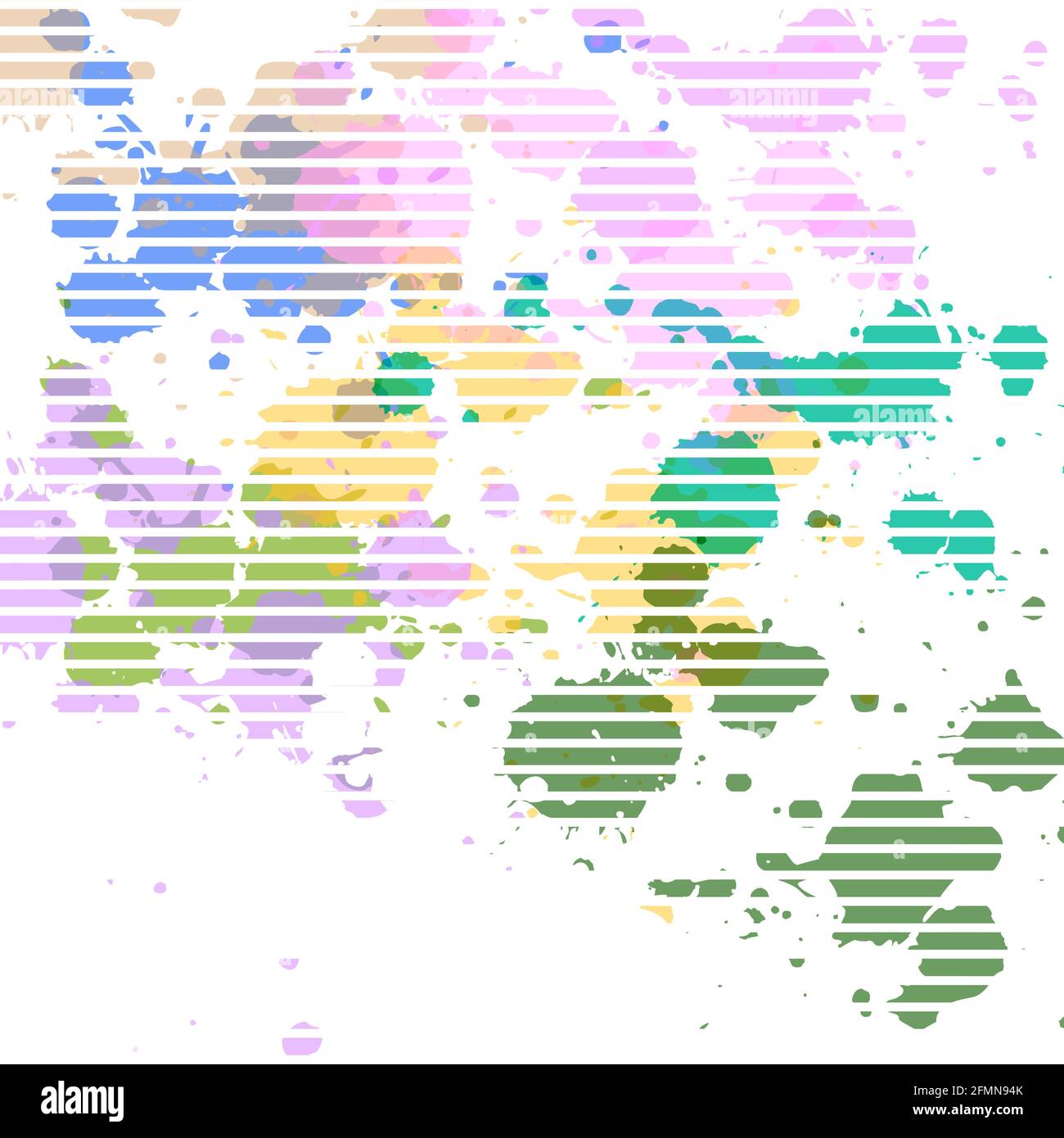 Seamless multi colour decorative pattern and background Stock Vector ...