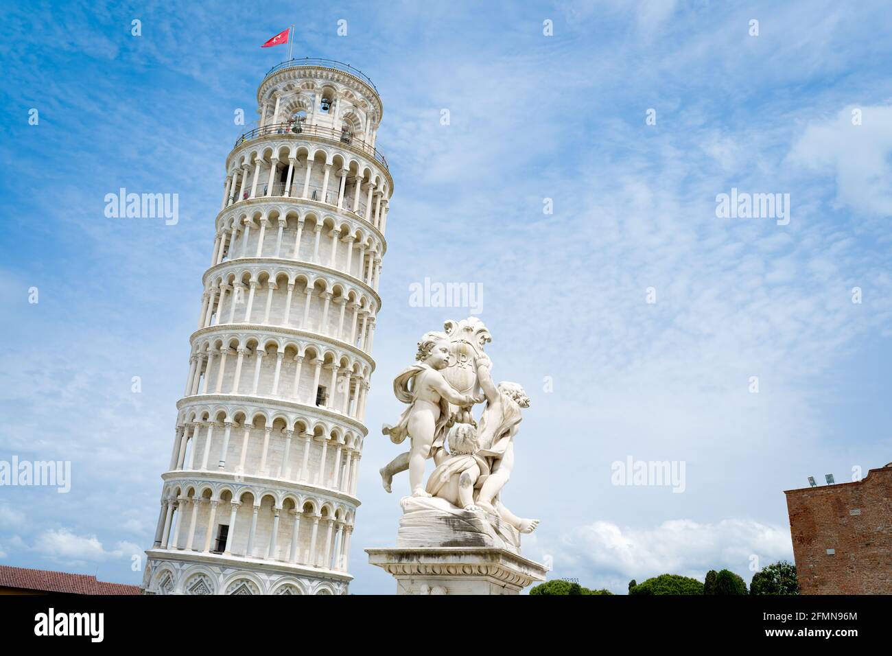 Square of Miracles (Piazza dei Miracoli) and the Leaning Tower of Pisa ...