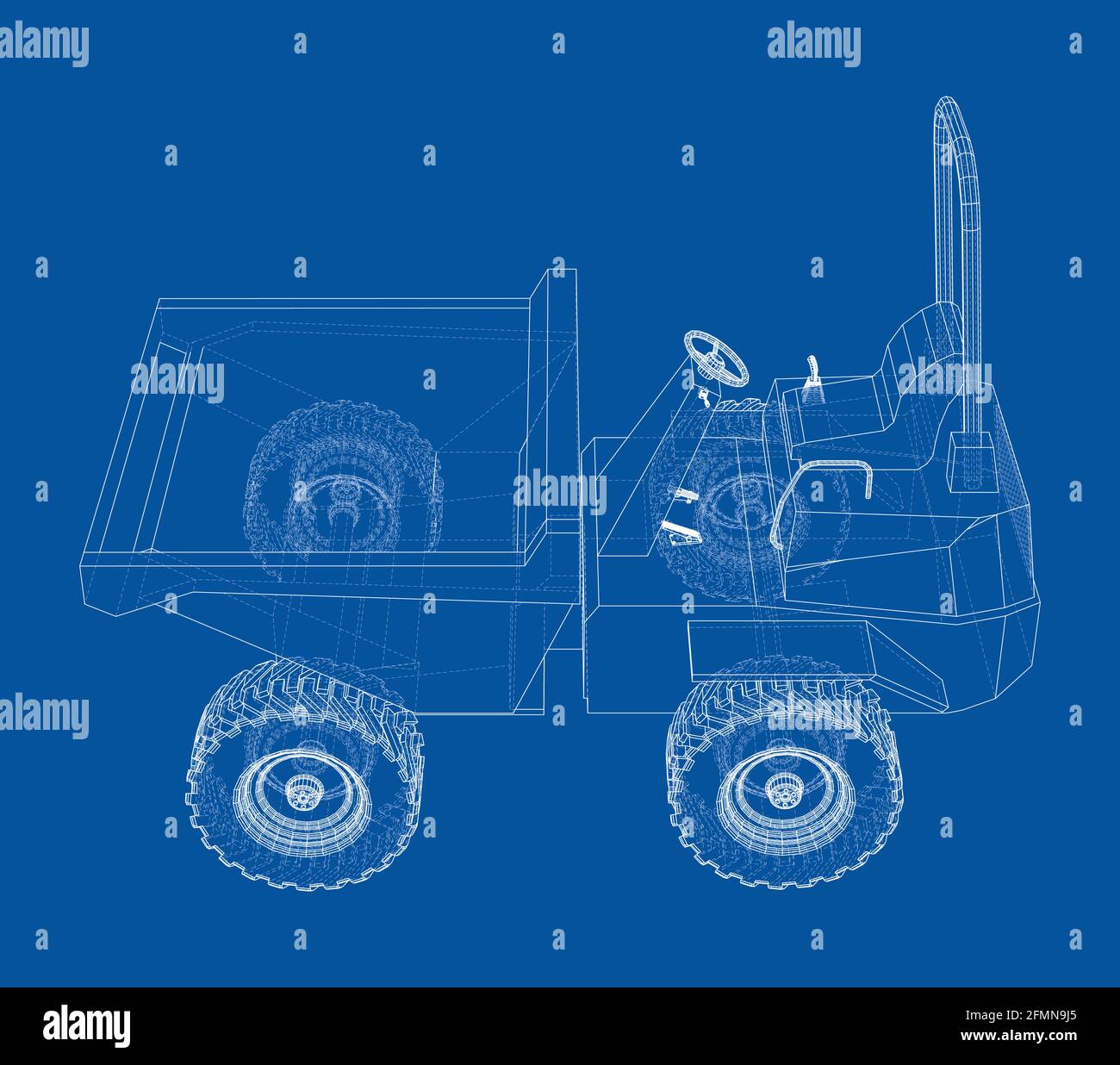 Dumper Truck. Vector Stock Vector Image & Art - Alamy