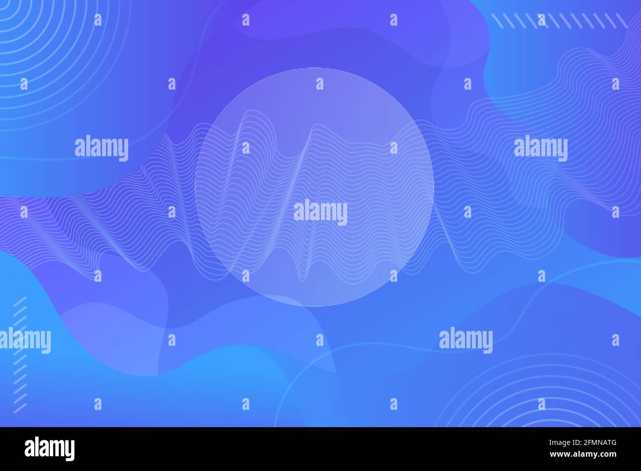 Wavy template modern blue Stock Vector Images - Alamy