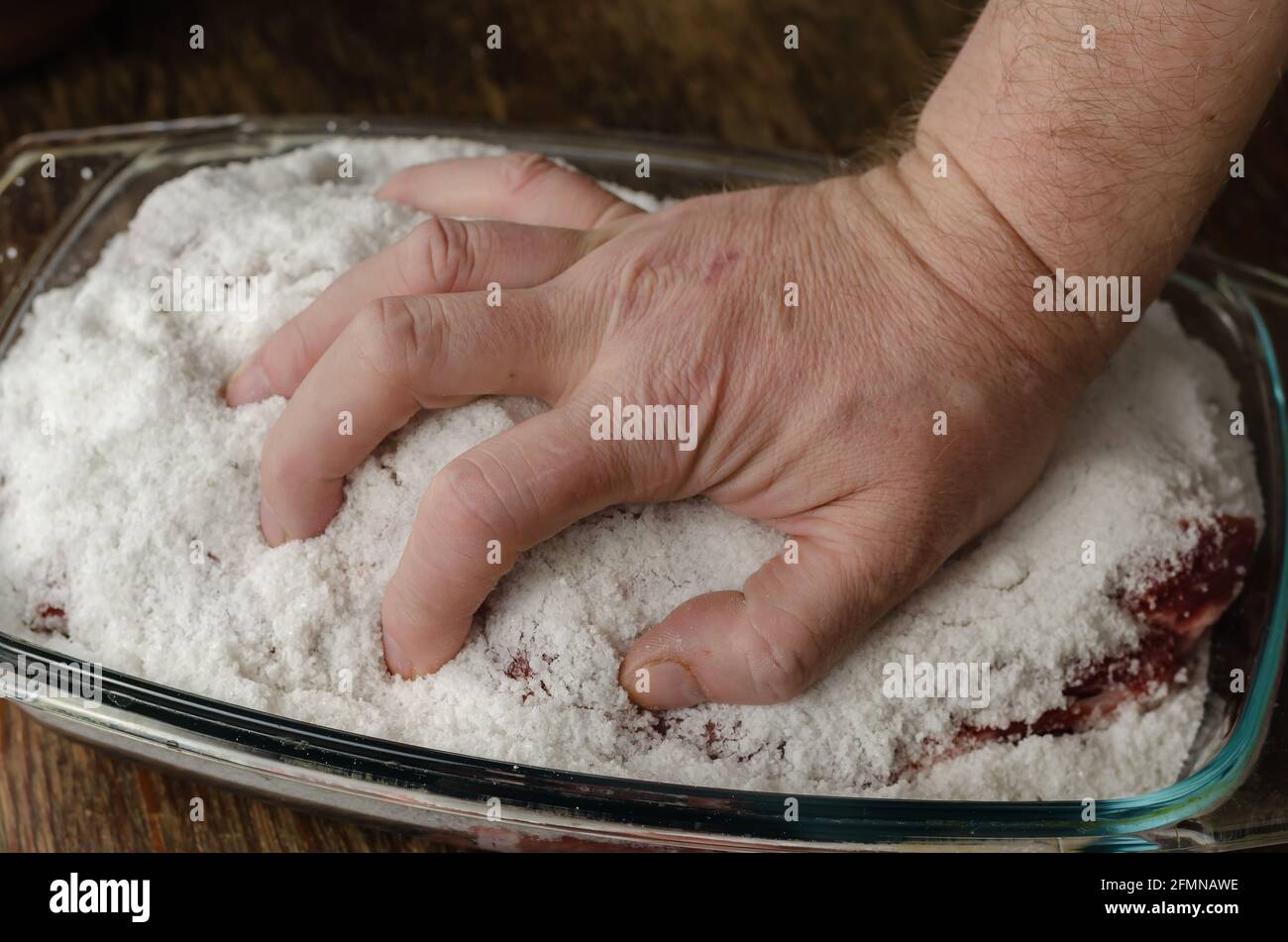 Homemade Capicola (coppa). Dry-cured pork loin step-by-step recipe. A ...