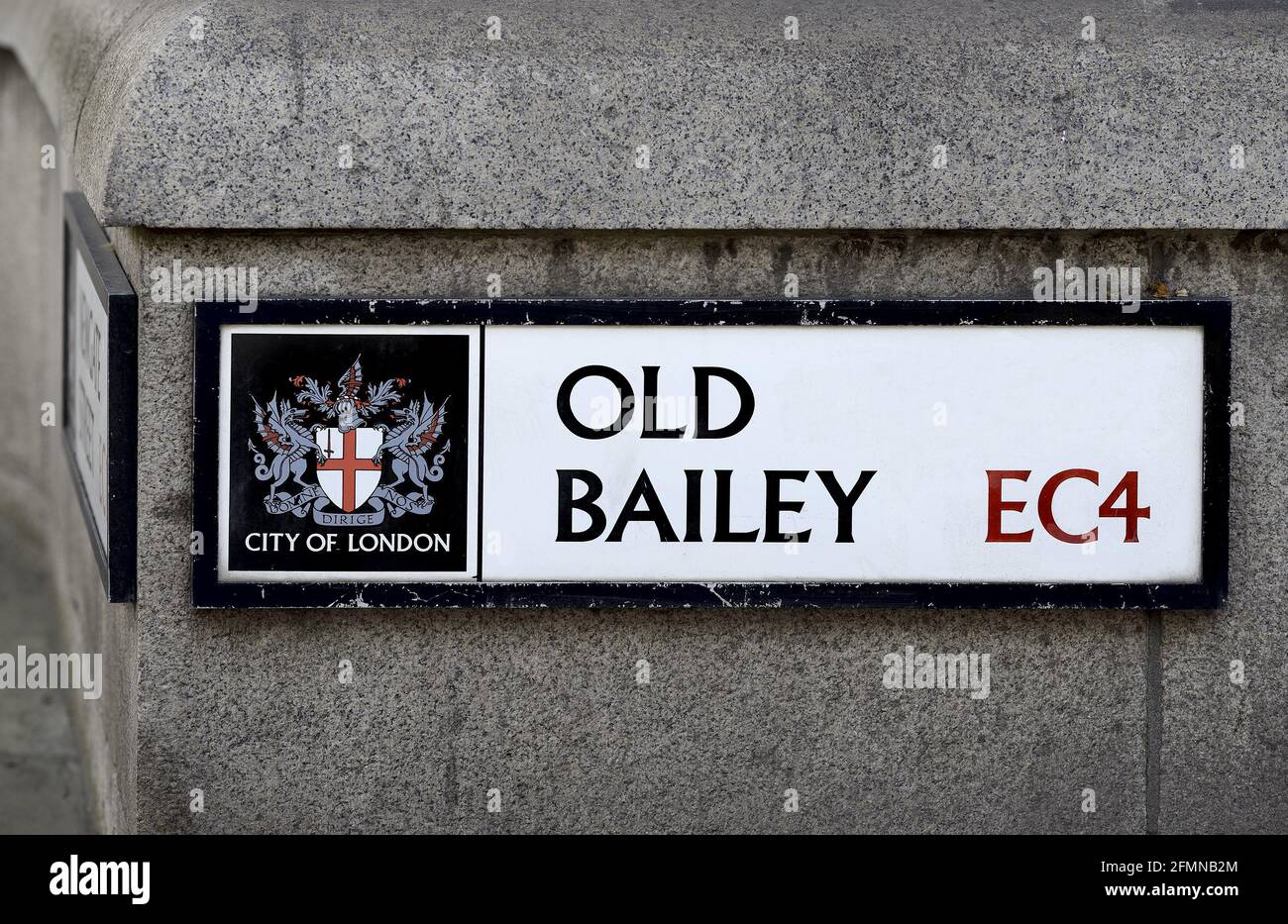 Old Bailey Sign London High Resolution Stock Photography and Images - Alamy