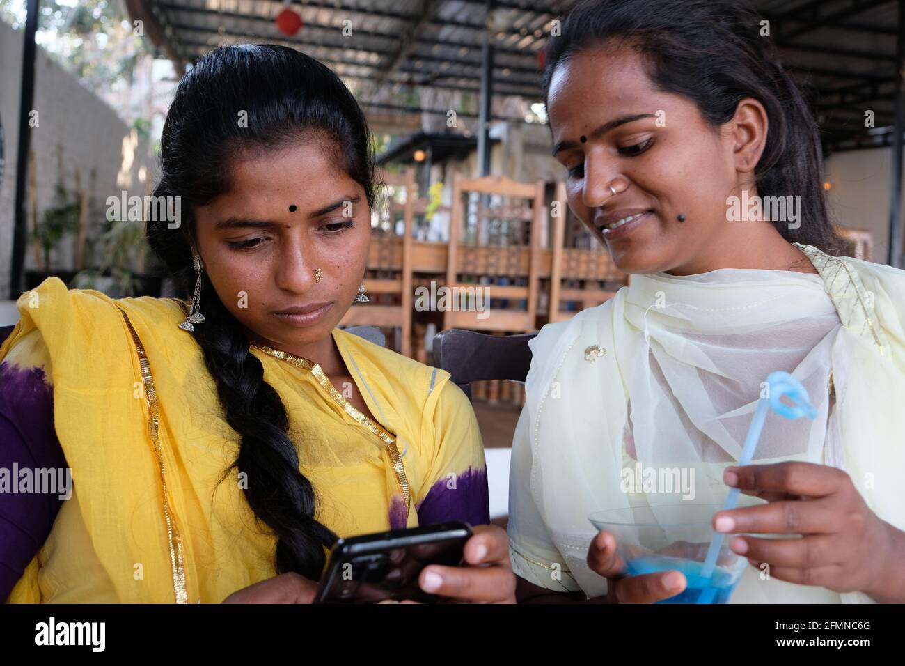 Two different faces hi-res stock photography and images - Alamy