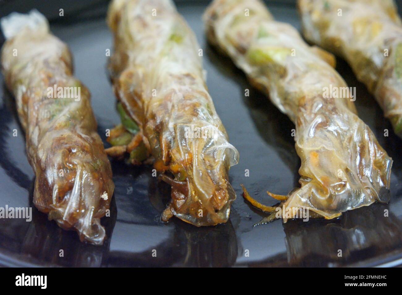 Shrimp rice noodle rolls hi-res stock photography and images - Alamy
