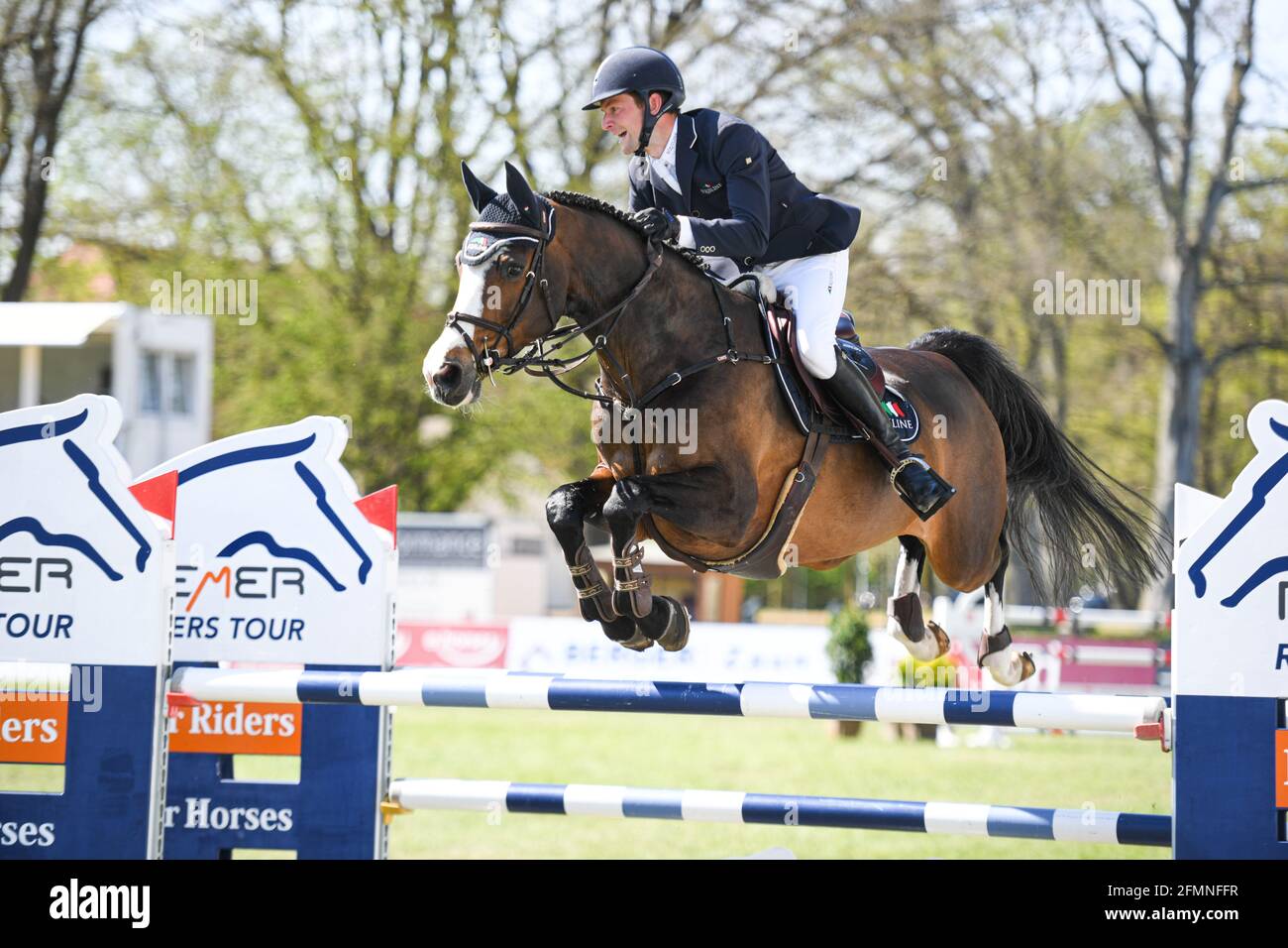 Redefin, Germany. 09th May, 2021. Riders Tour, Grand Prix, Jumping ...