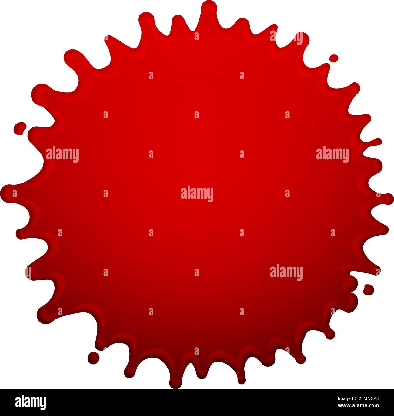 Red blood splash shape vector illustration Stock Vector Image & Art - Alamy