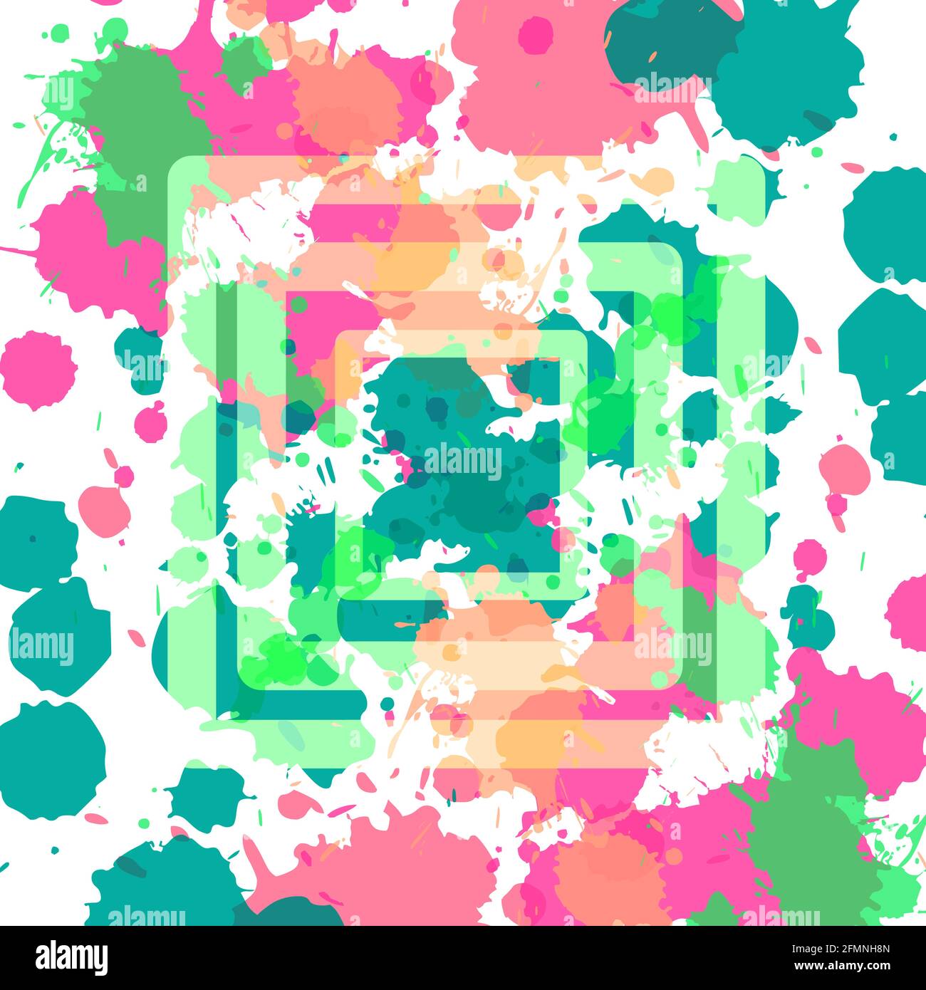 Seamless multi colour decorative pattern and background Stock Vector ...