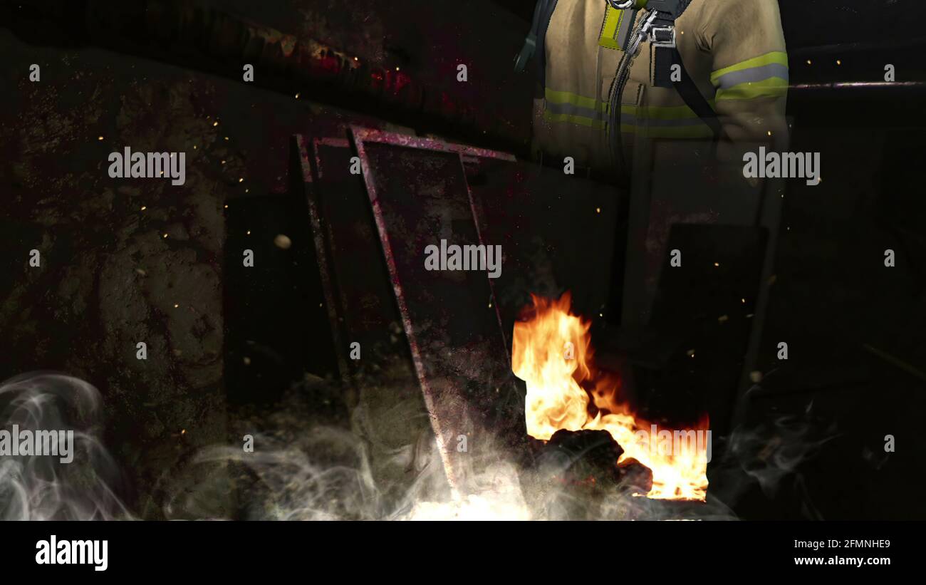 3D illustration - Disturbing Horror Background Stock Photo - Alamy