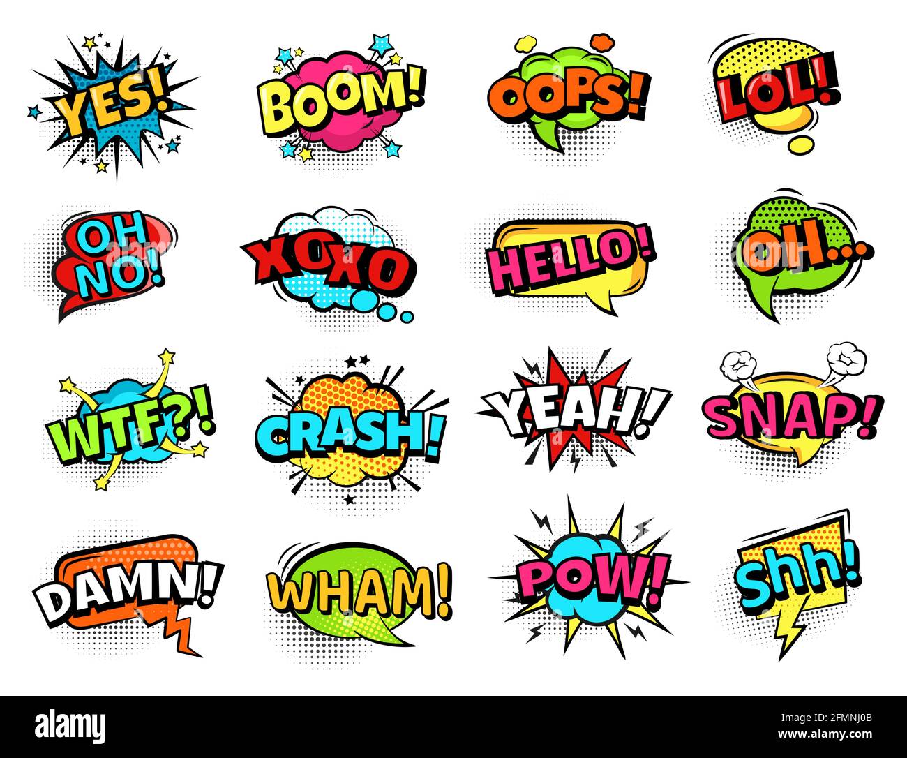 Comic Book Action Words
