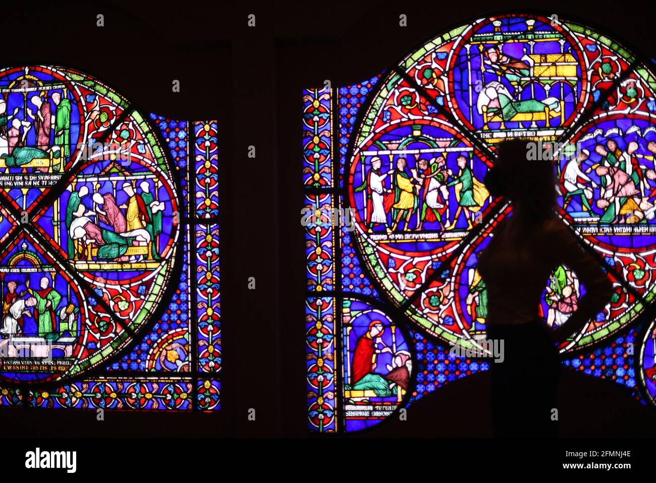 Staff at the British Museum in London unveil an entire 800-year-old ...