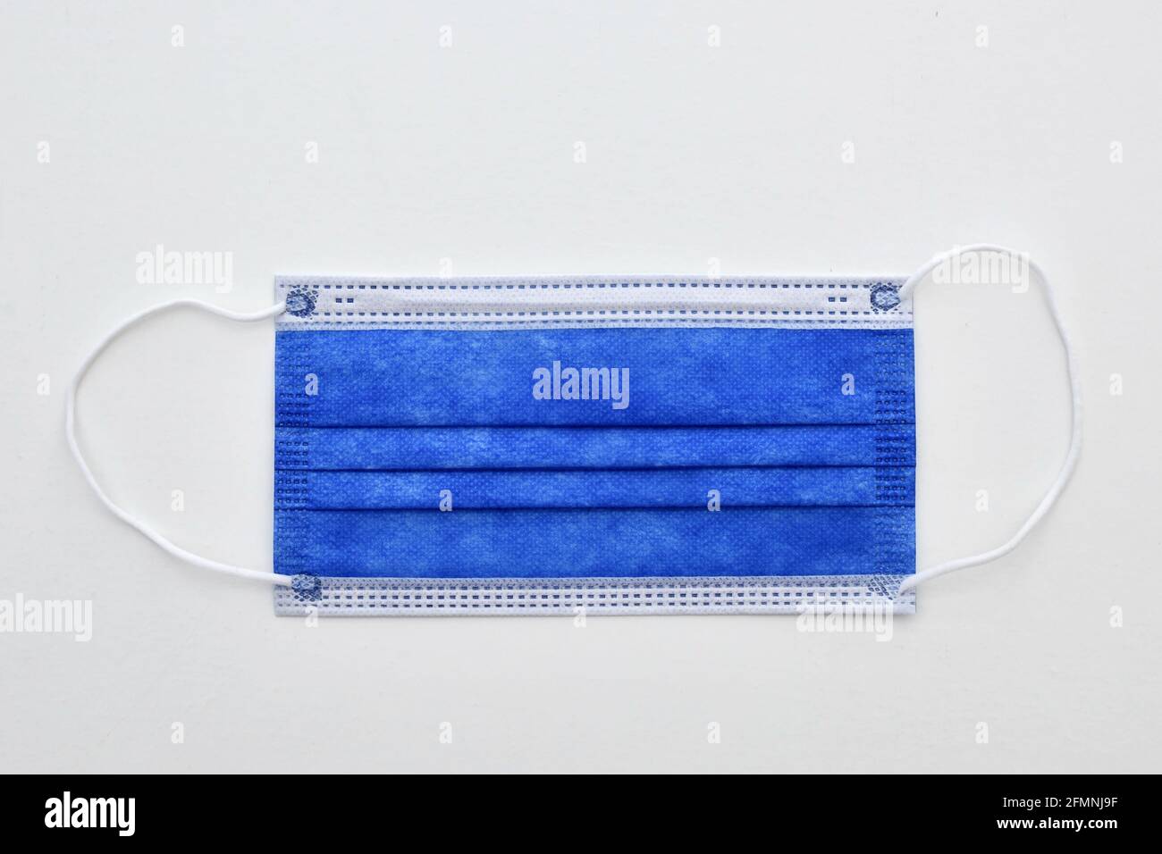 Corona virus disease protective surgical face mask blue mask white ...