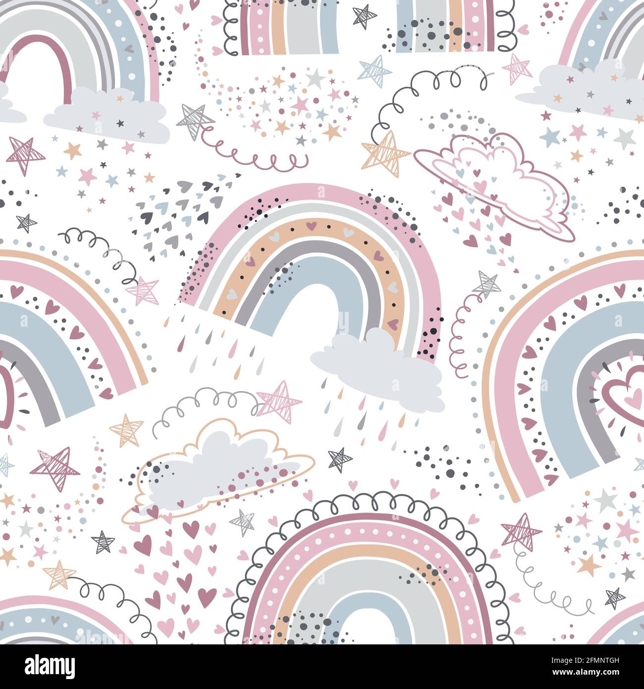 Rainbow Color Wallpaper Kids