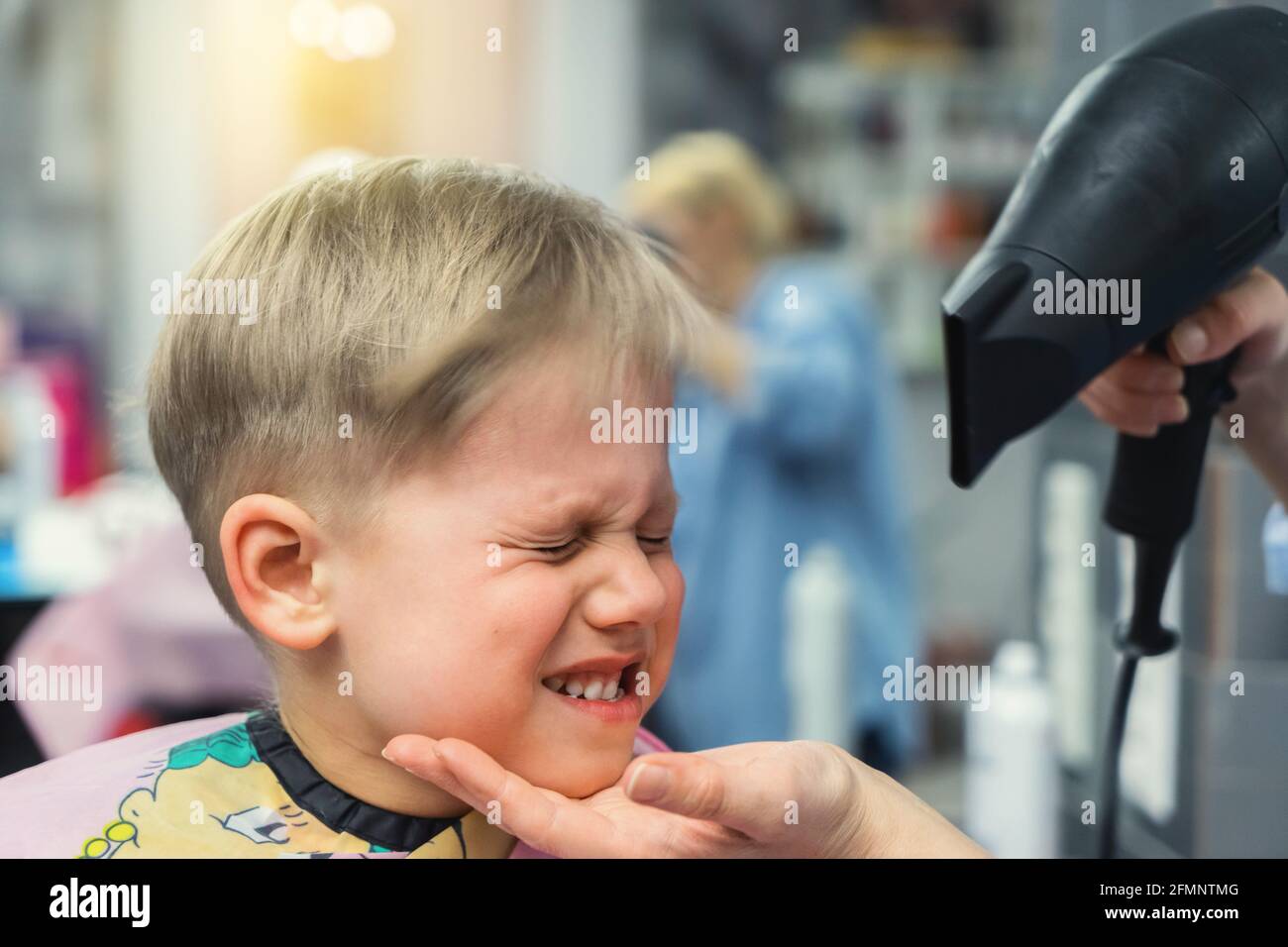 Grimaced