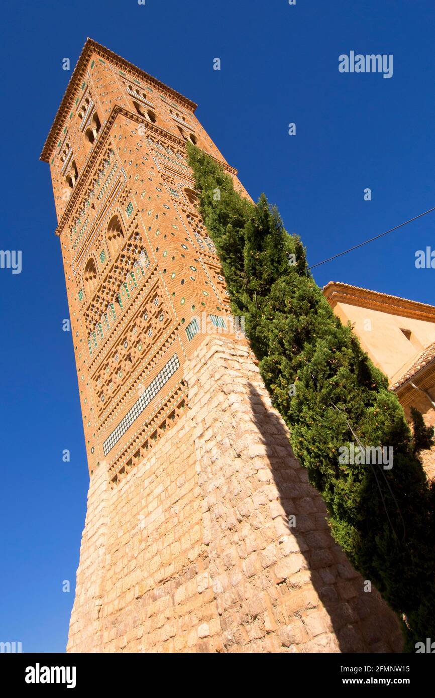 Mudejar Tower of St. Martín, Torre Mudejar de San Martín, Teruel ...