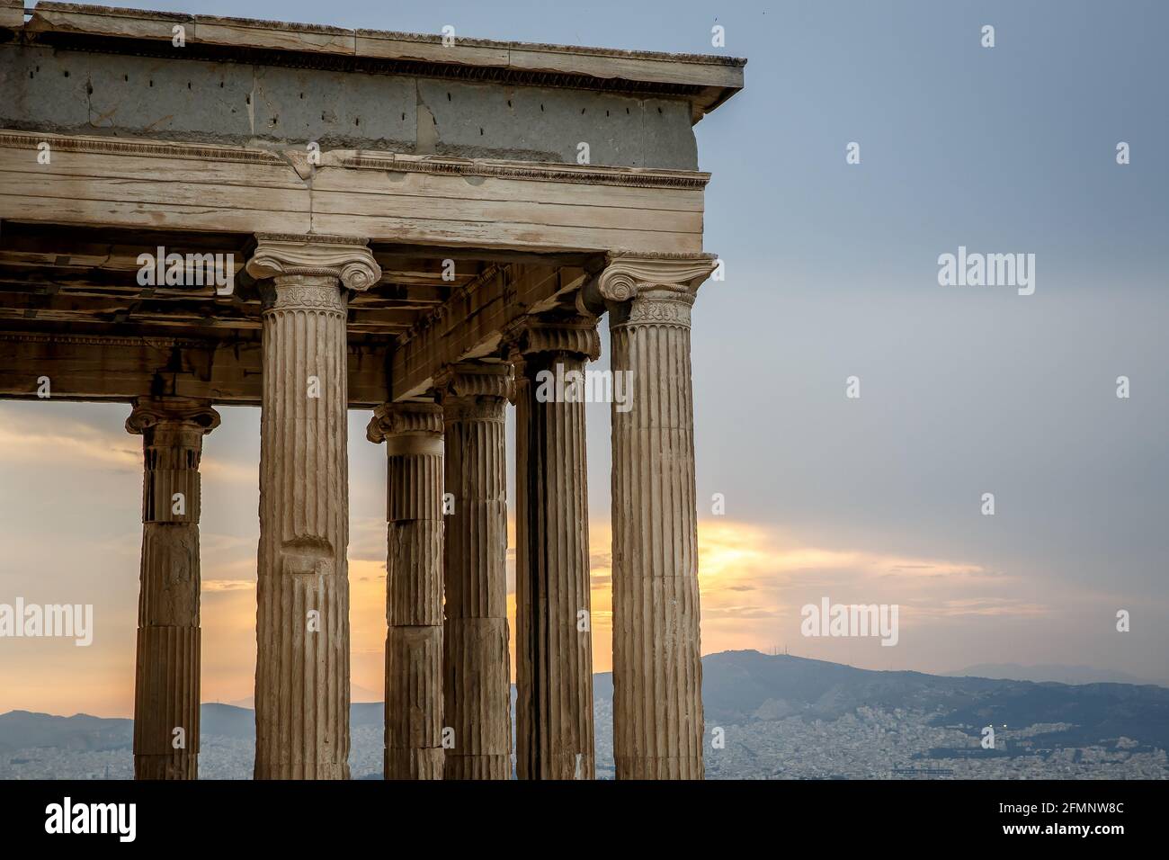 Vintage Wall in Roman Style Stock Photo - Alamy