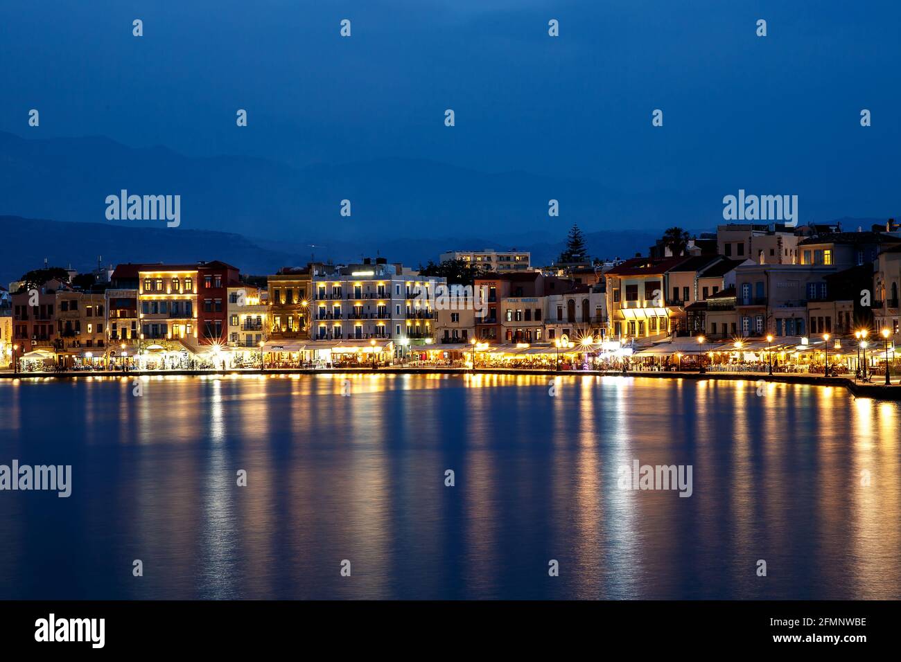 Crete chania harbour snow hi-res stock photography and images - Alamy
