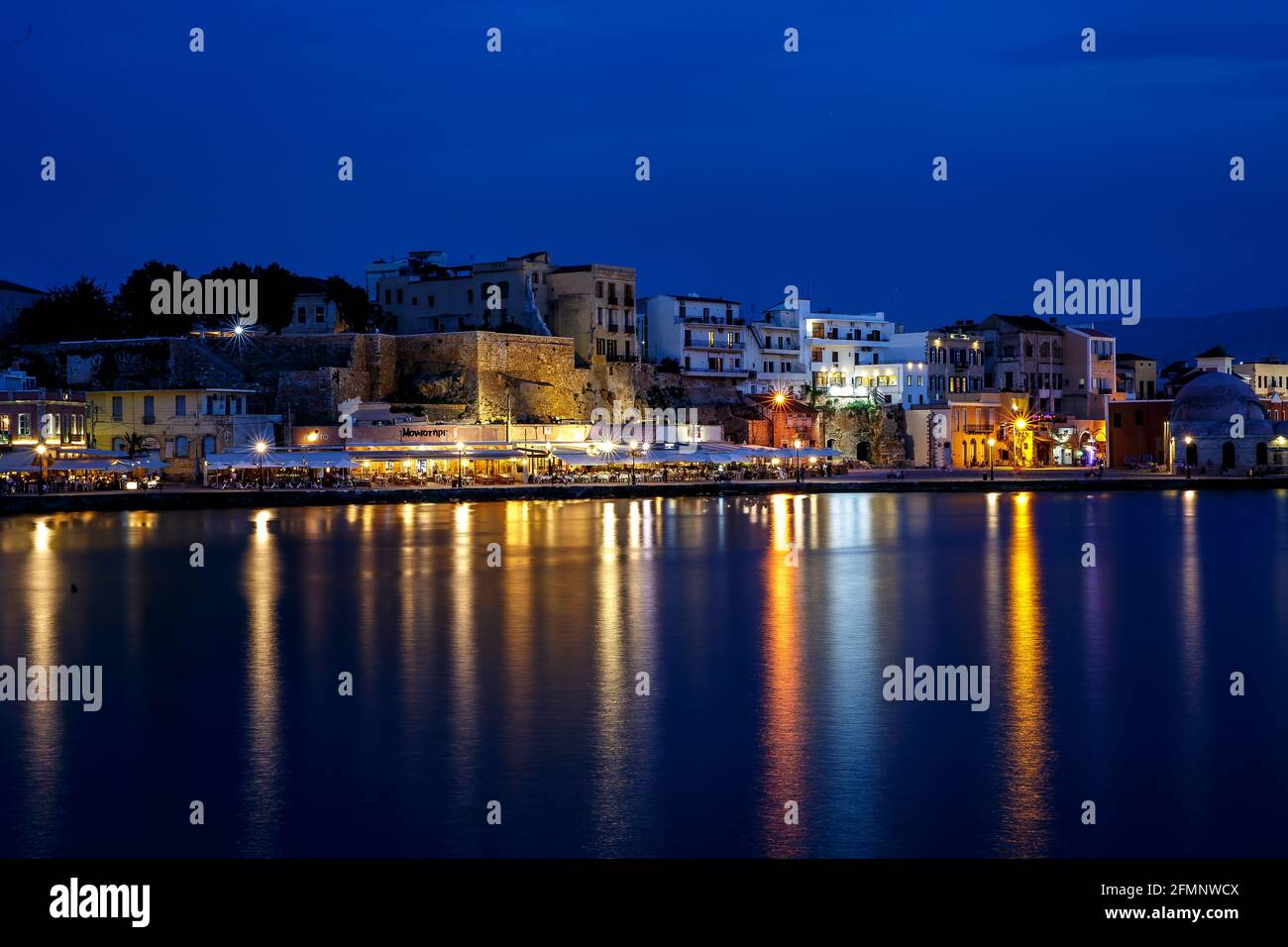 Crete chania harbour snow hi-res stock photography and images - Alamy