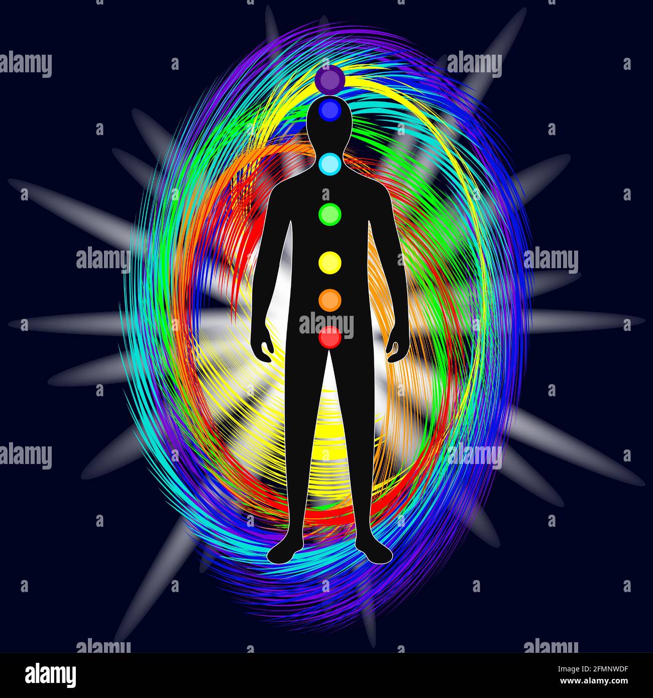 Aura bodies Stock Vector Images - Alamy