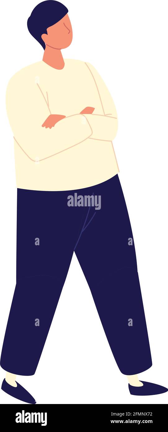 man standing cartoon Stock Vector Image & Art - Alamy