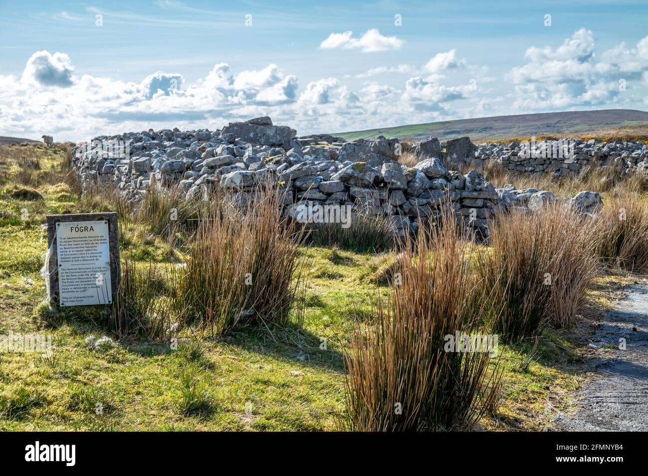 GLENCOLUMBKILLE , IRELAND - APRIL 28 2021 :The Malinmore Court Tom is ...