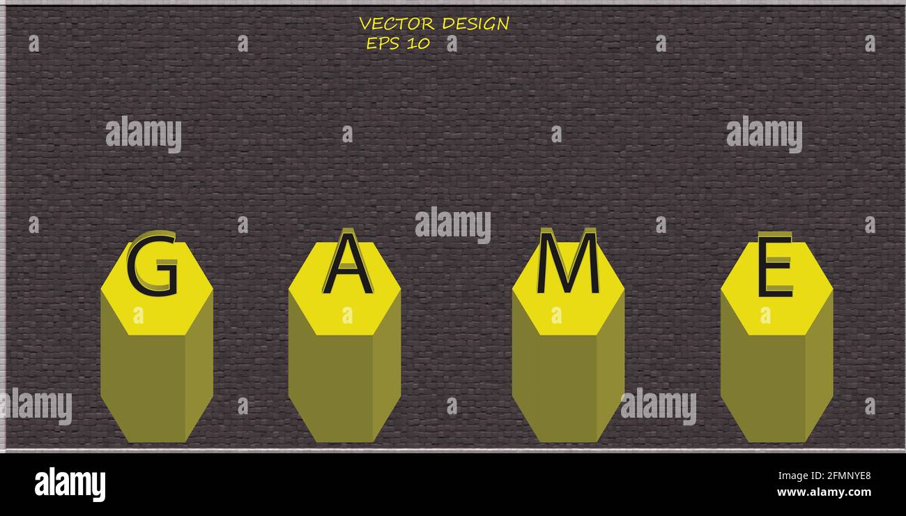 Game banner hi-res stock photography and images - Alamy