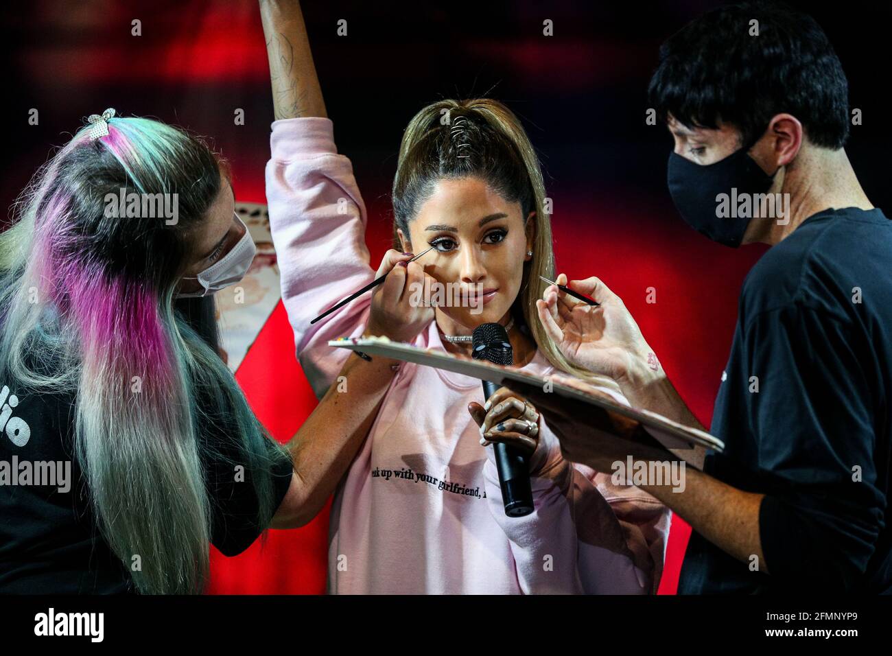 Emma Meehan and Jimmy McCallum staff at Madame Tussauds in Blackpool ...
