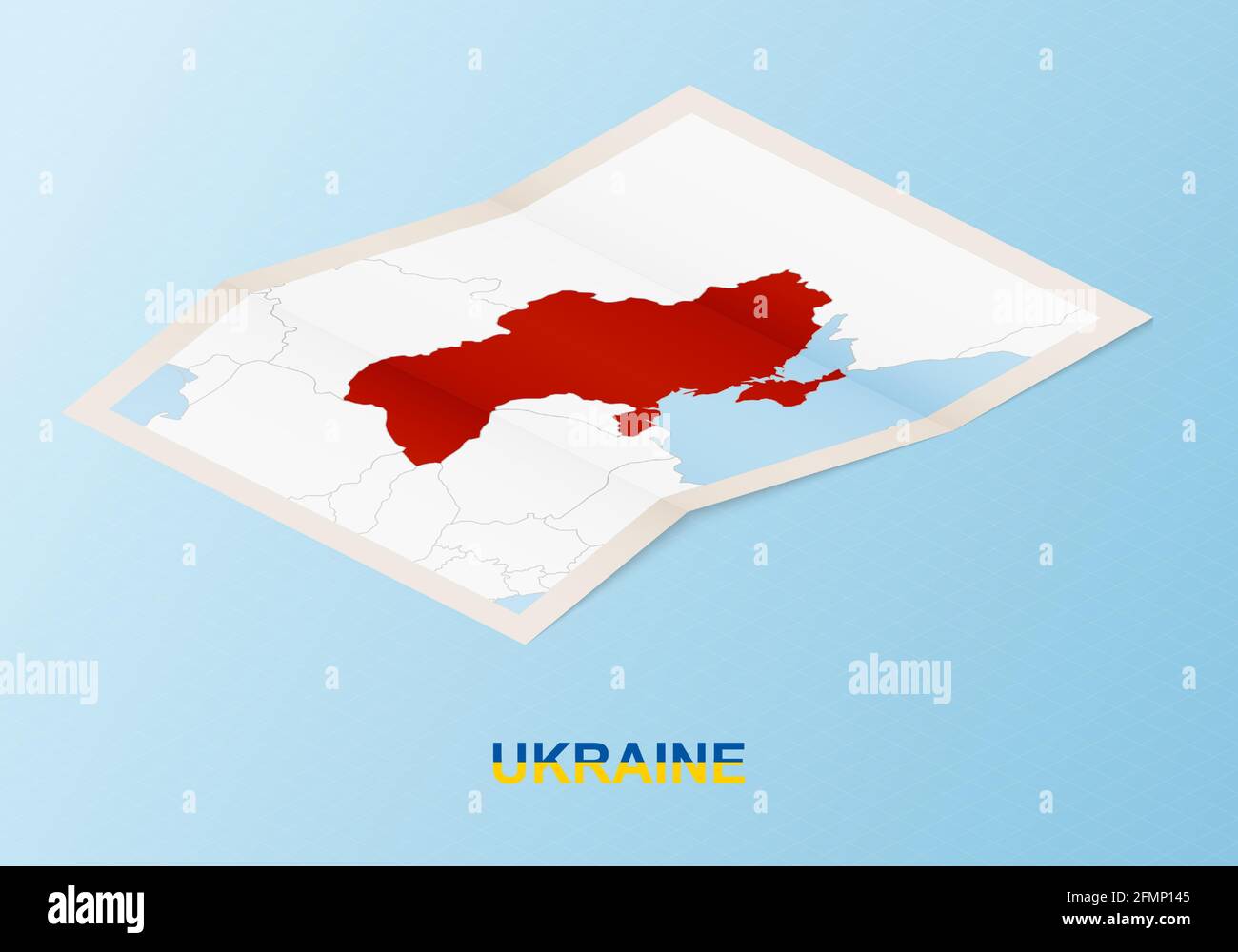Ukraine neighboring countries map hi-res stock photography and images ...