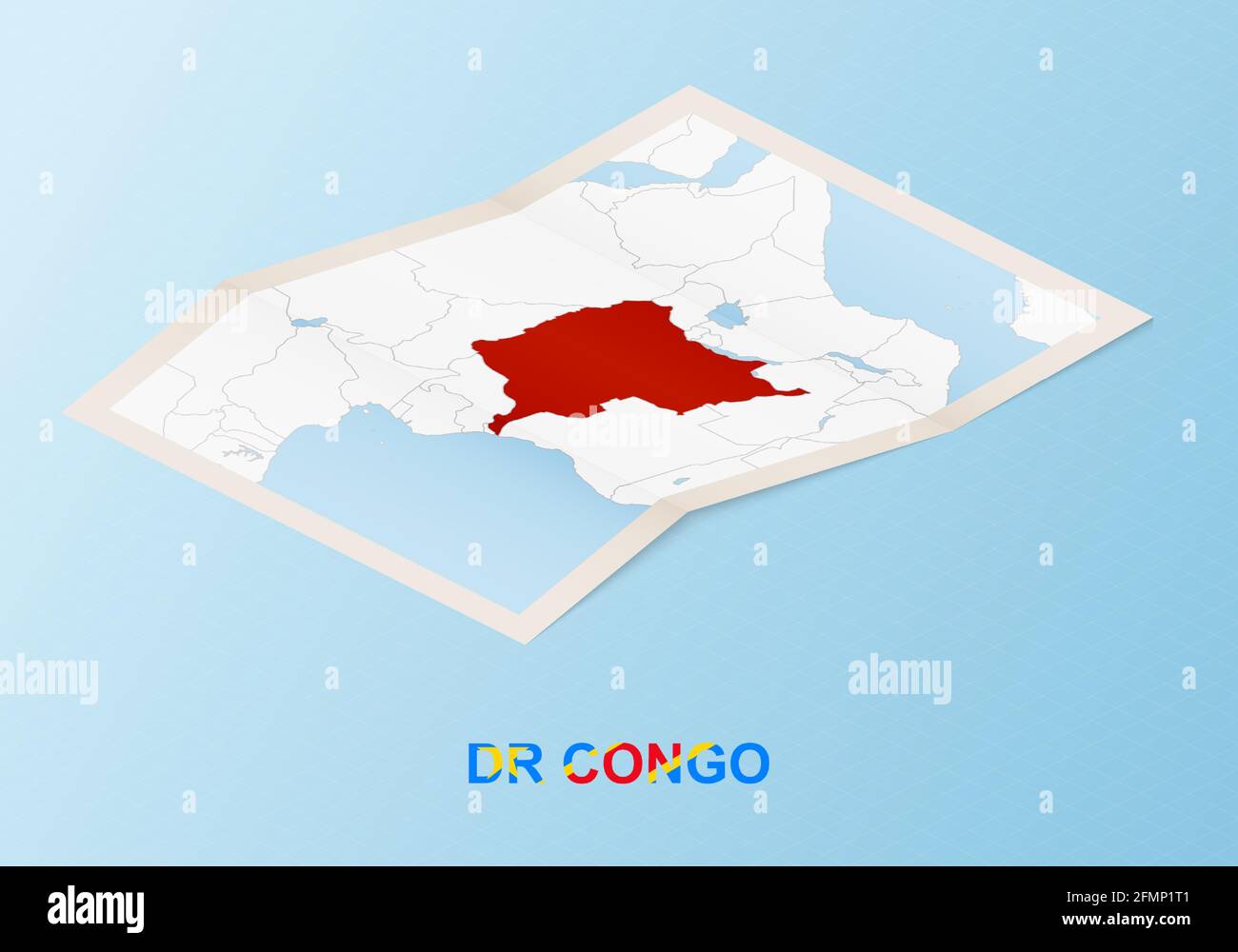 Drc map Stock Vector Images - Alamy