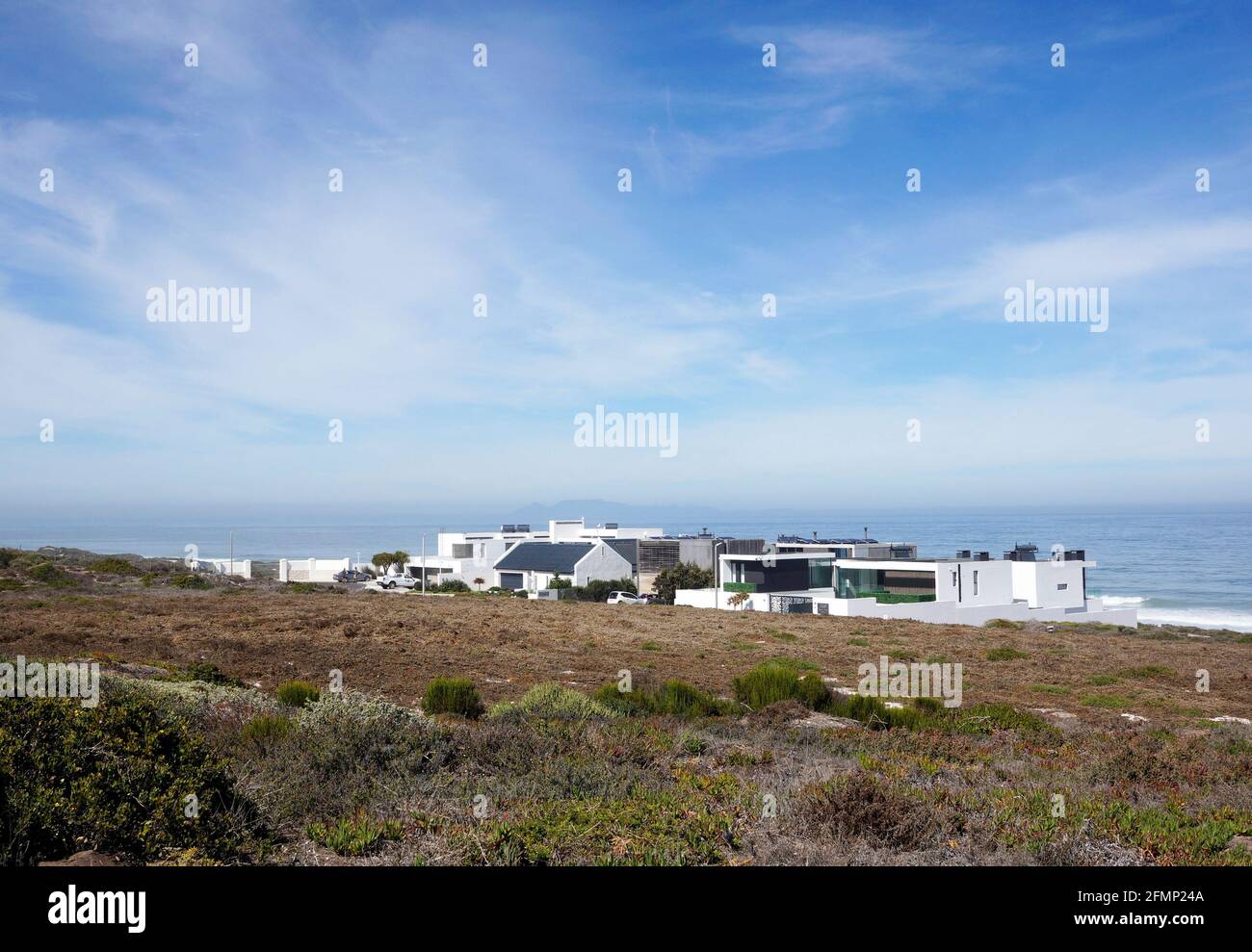 Yzerfontein on the West coast of the Western Cape Province of South ...