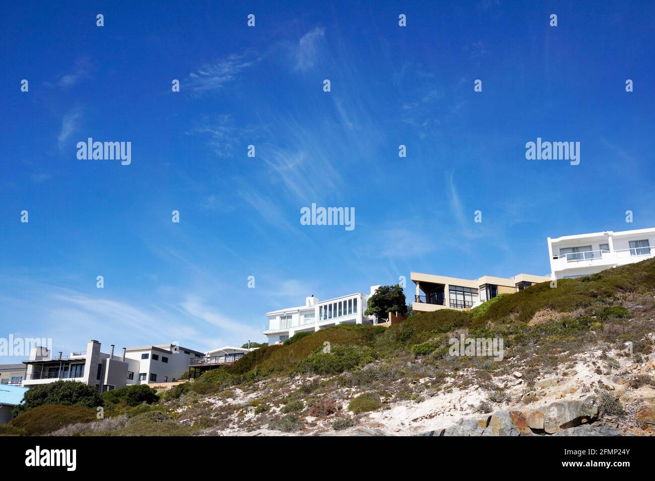 Yzerfontein on the West coast of the Western Cape Province of South ...