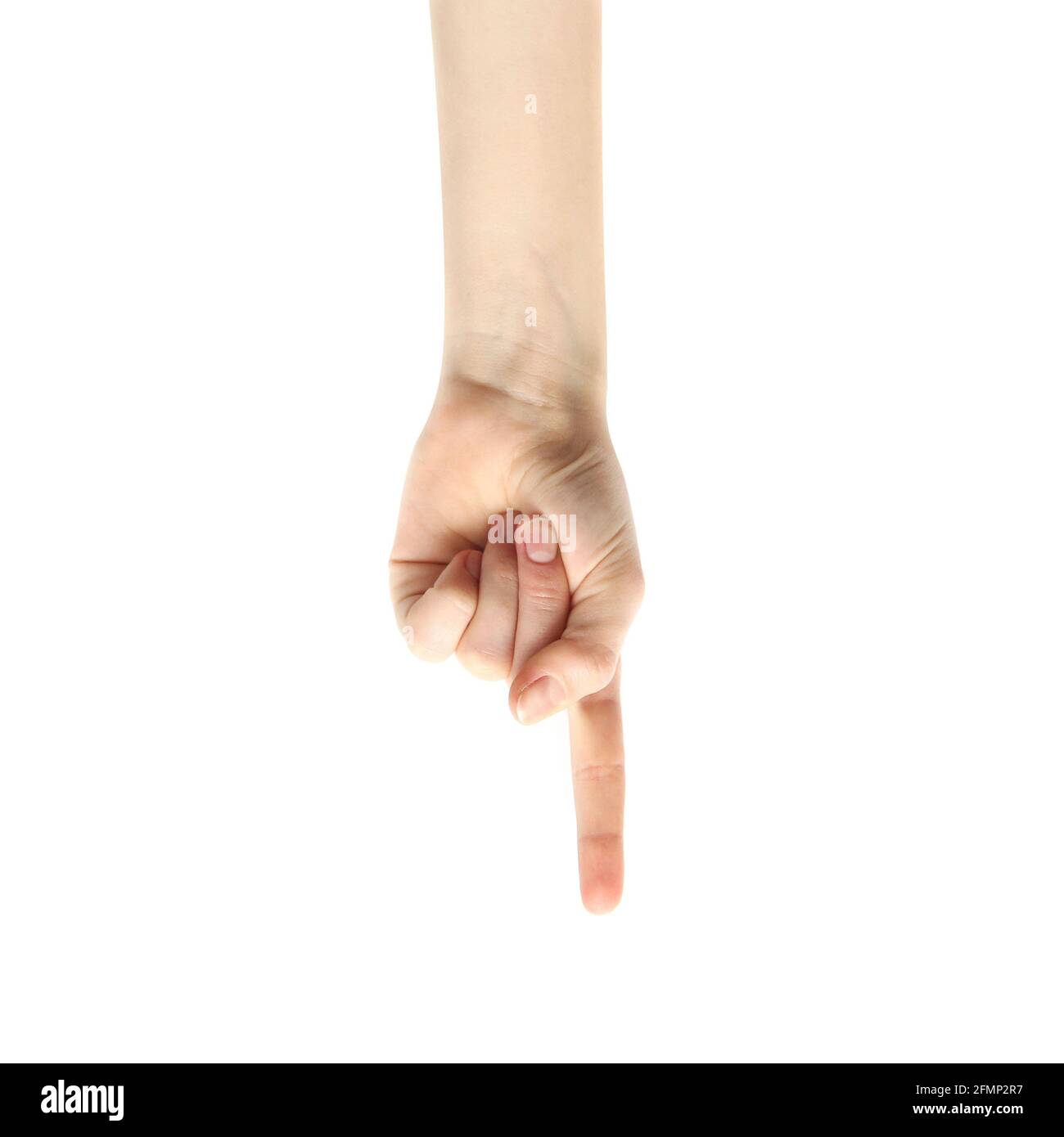 Finger Pointing Down Finger Pointing Down