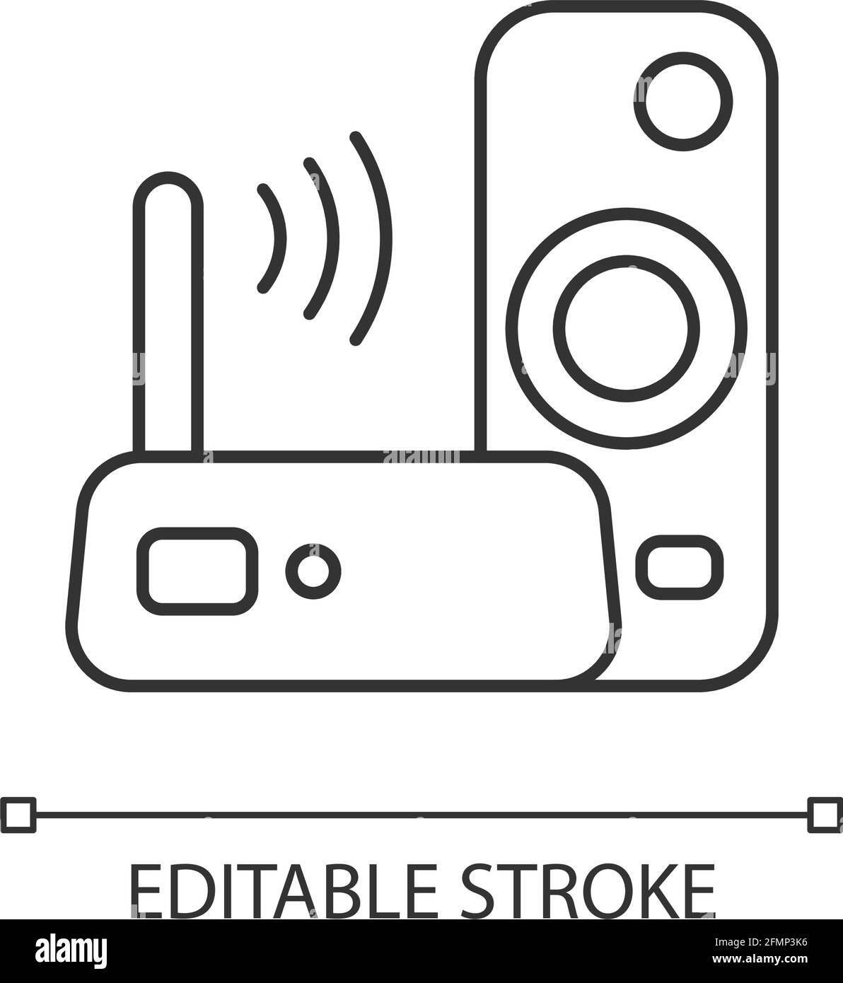 Drawing router internet connection modem Cut Out Stock Images ...