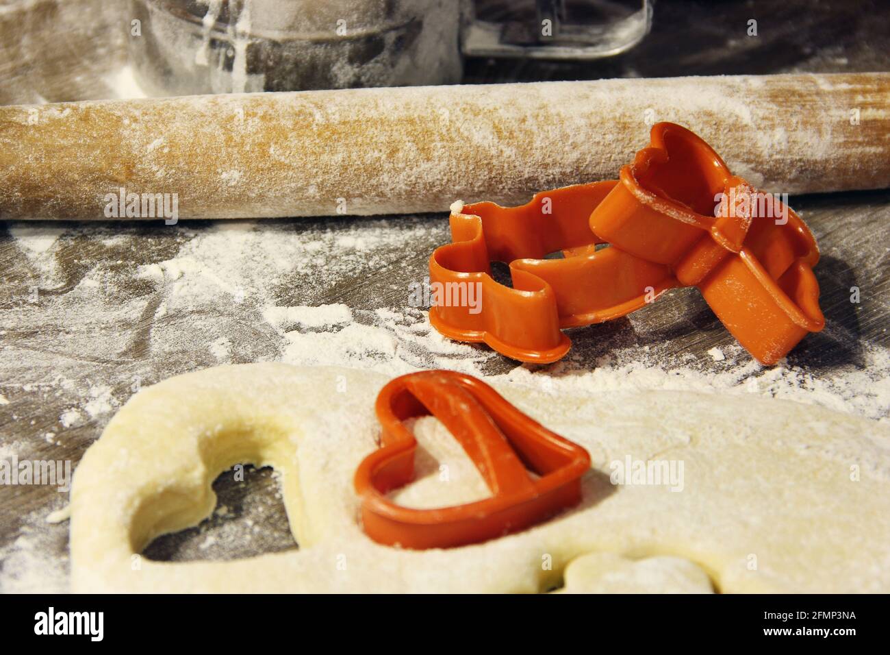 Cooking cookies in the kitchen. Bakery products Stock Photo - Alamy